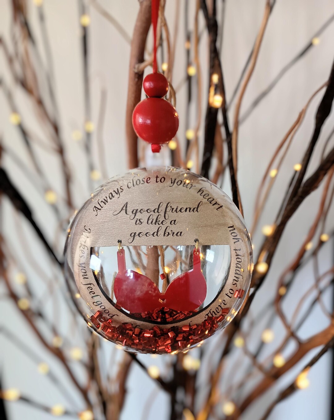 Friendship Bauble - Digital File, Svg, Glowforge - Etsy