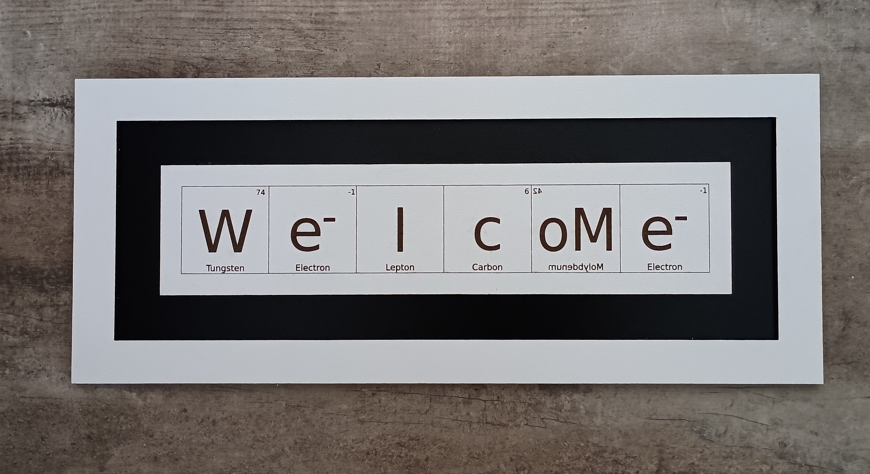 Periodic Tables - Welcome Sign - Digital File, Svg, Glowforge - Etsy