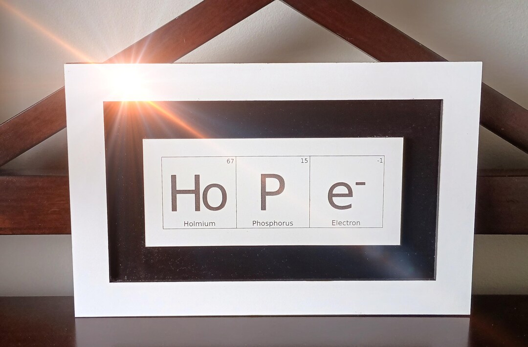 Periodic Table - Hope Sign, Digital File, Svg, Glowforge - Etsy