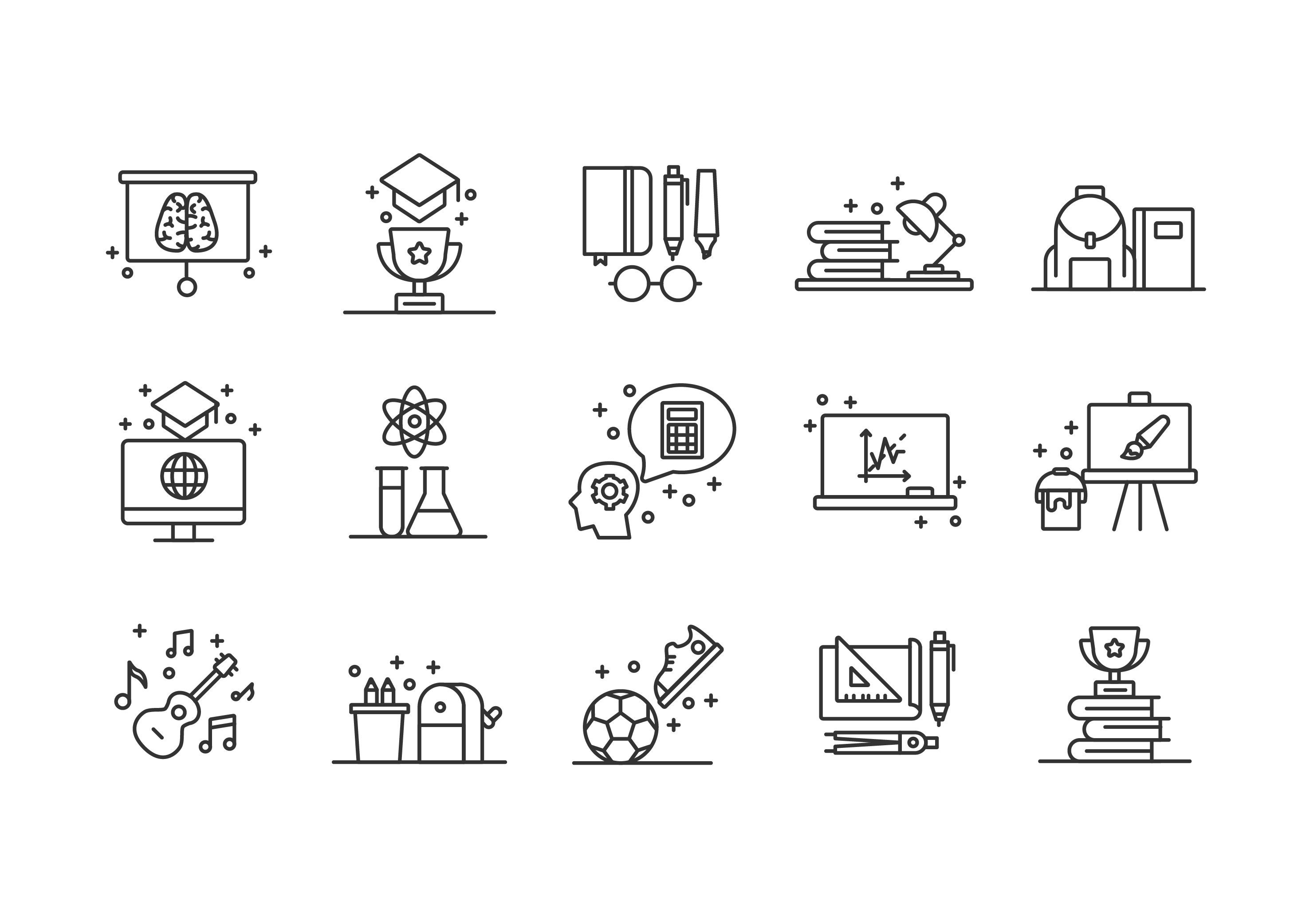 150+ Education Icons, Icons for Education, Study, Websites, Icons for ...