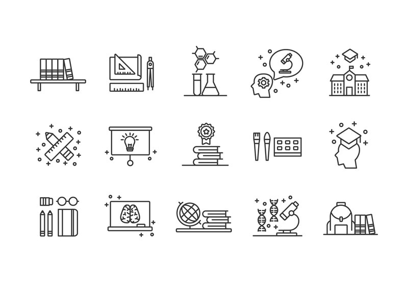 150+ Education Icons, Icons for Education, Study, Websites, Icons for ...