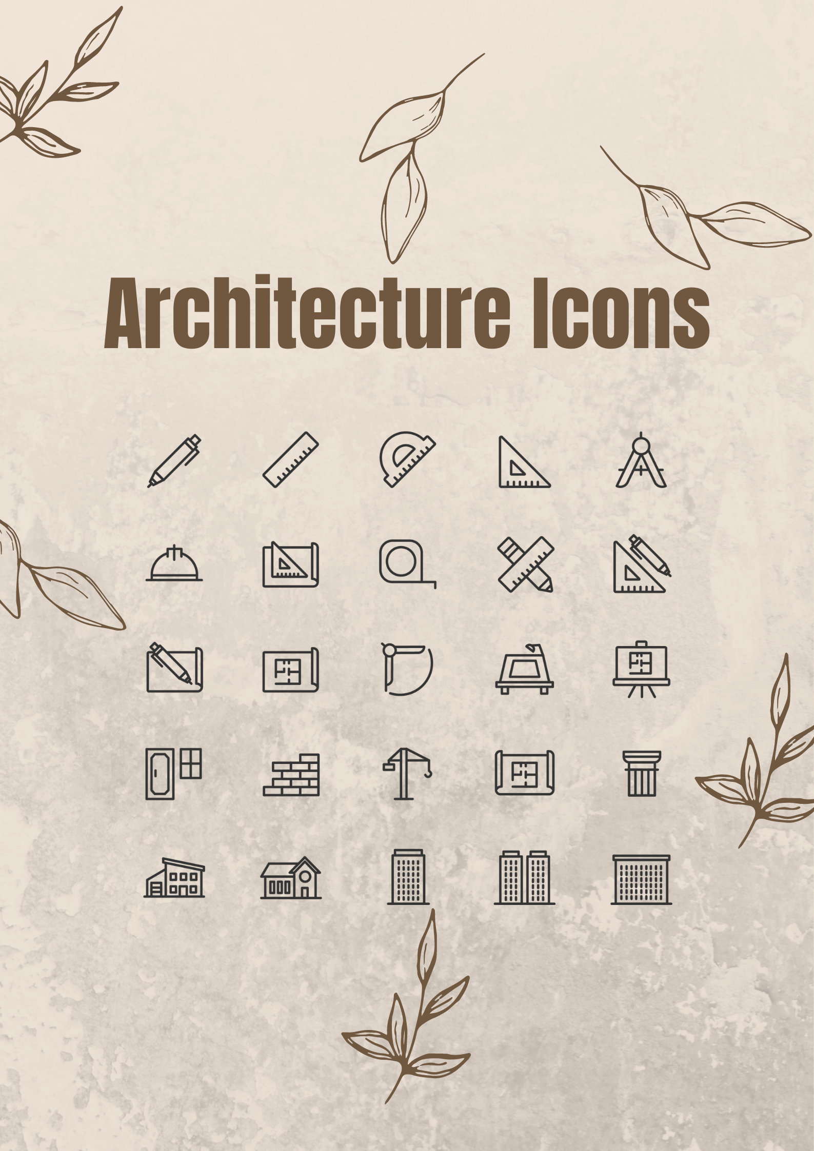 Boutique Architecture Icons