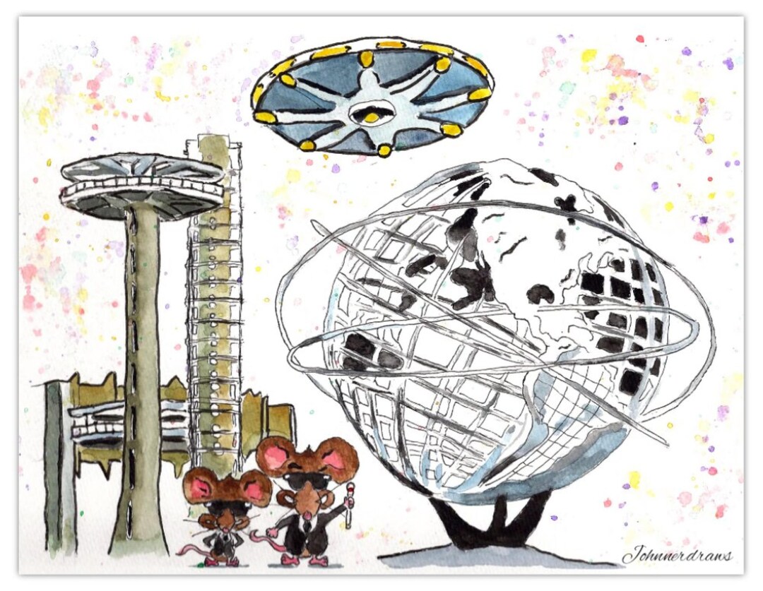 Rats in Black Magnet/men in Black/mib/ Hand Illustrated/ NYC Art/ NYC ...