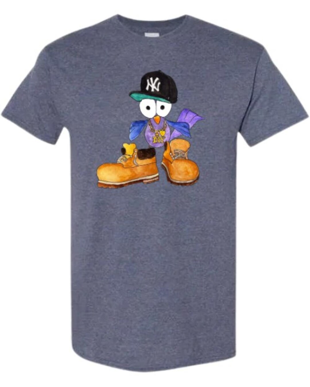 Yankees Pigeon T-shirt - Etsy