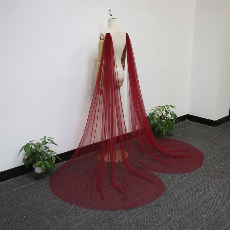 Burgundy Cape Dress - Etsy