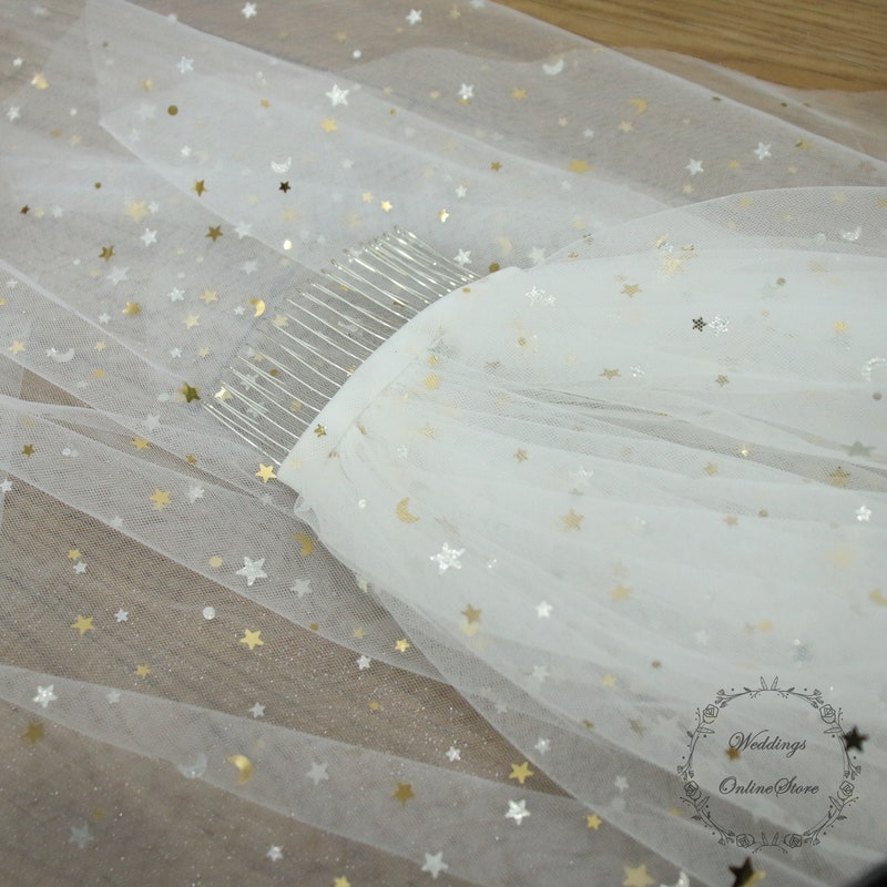 Celestial Wedding Veil - Etsy
