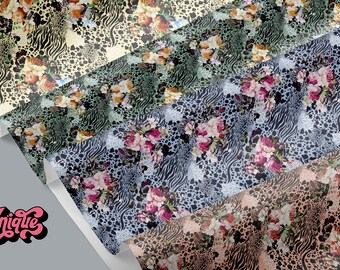 Colorful Seamless Floral Digital Doodle Alphabet Letters PNG - Etsy