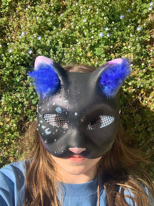 Night Sky Cat Mask - Etsy