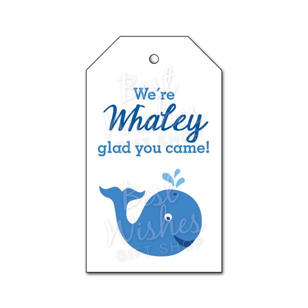 Whale Favors - Etsy