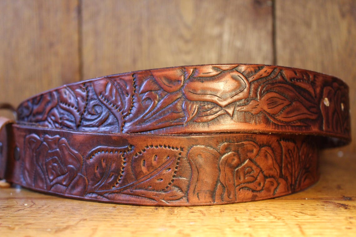 Custom Rose Belt - Etsy