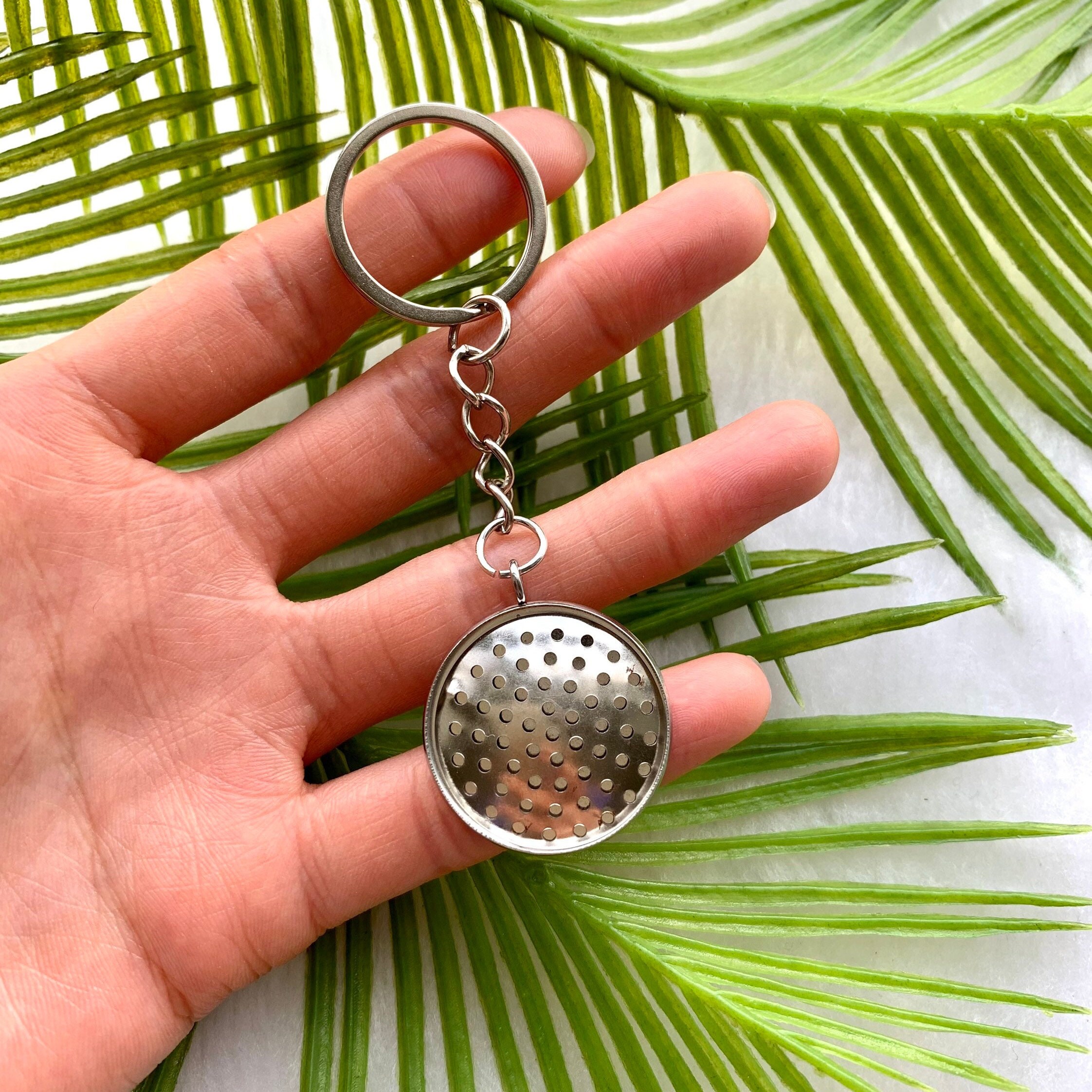 A Pair of DIY Blank Keychains / Small Embroidery Keychain / Embroidery ...