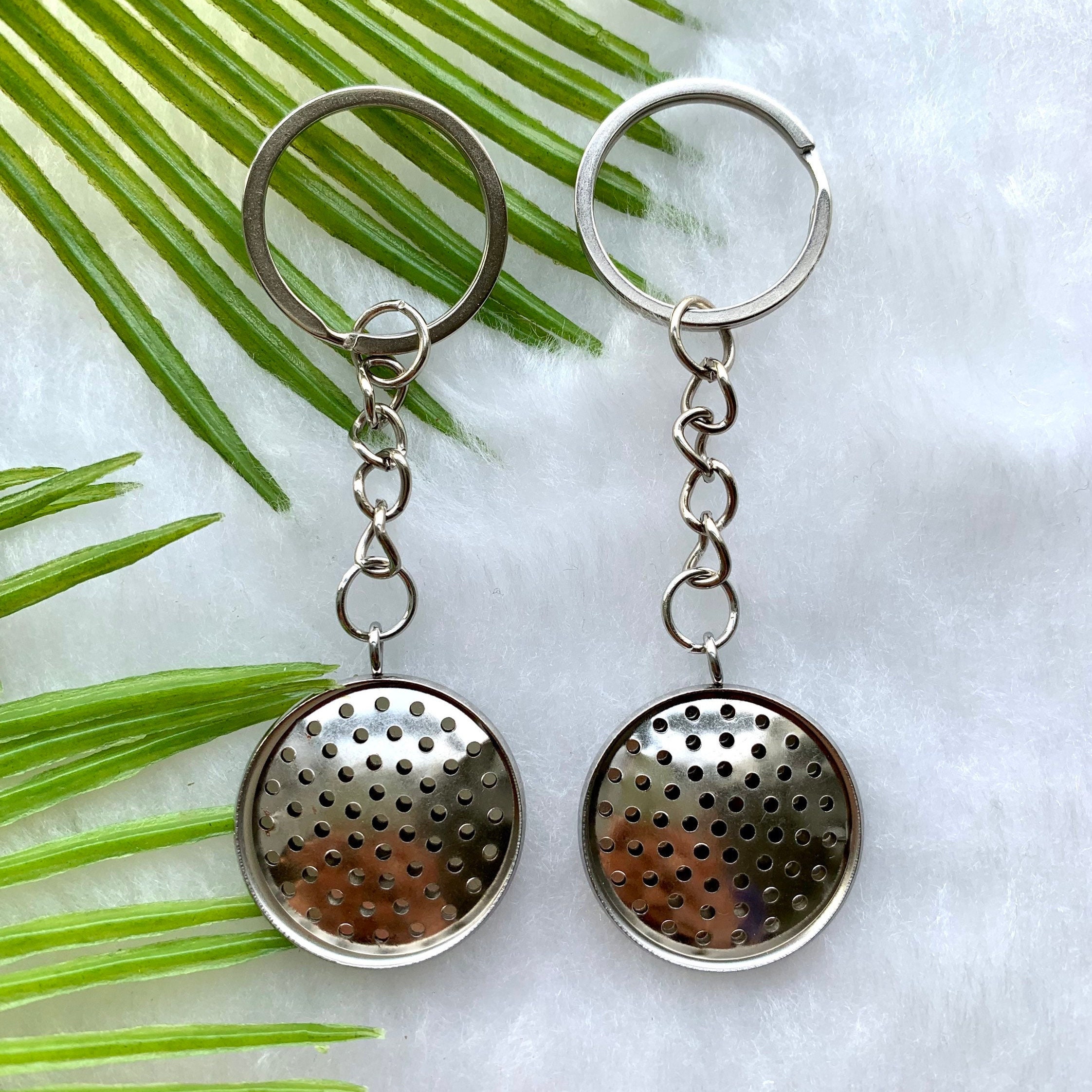 A Pair of DIY Blank Keychains / Small Embroidery Keychain / Embroidery ...