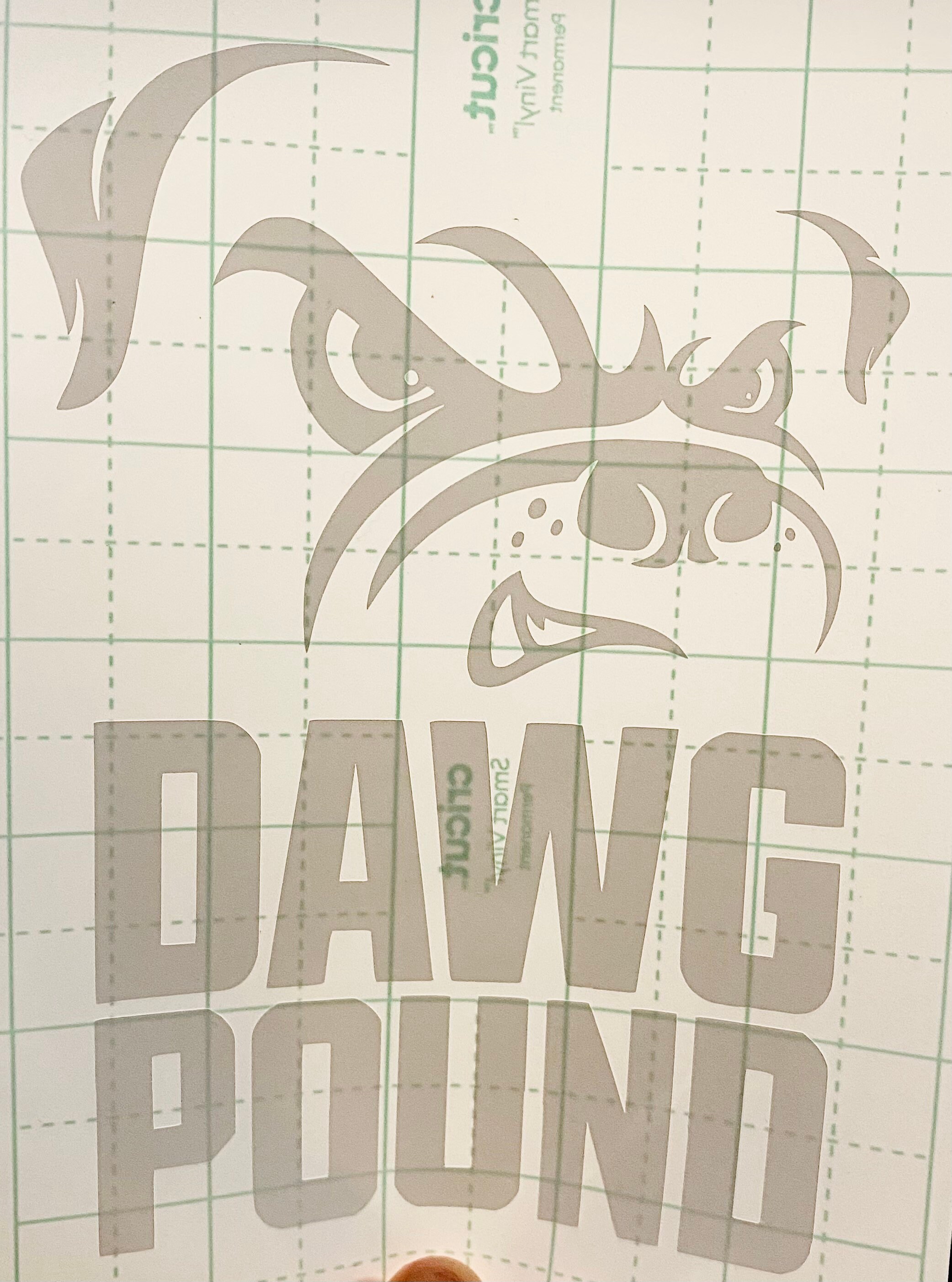 Cleveland Browns Dawg Pound Decal - Etsy