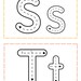 ABC Tracing Cards Printable - Etsy
