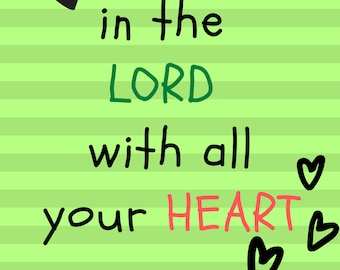 Kids Bible Alphabet, Wall Art, Scripture Posters, Church, Sunday School ...
