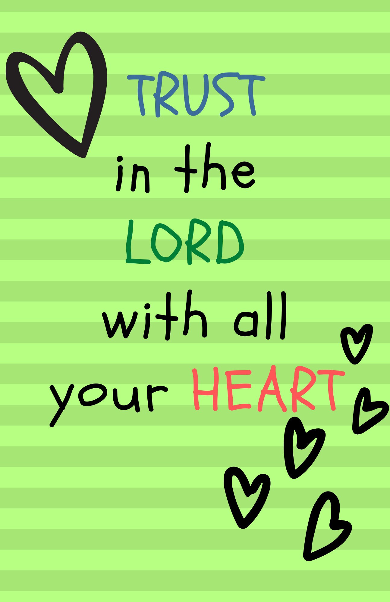 Kids Bible Verse, Wall Art, Scripture Posters, Church, Sunday School ...