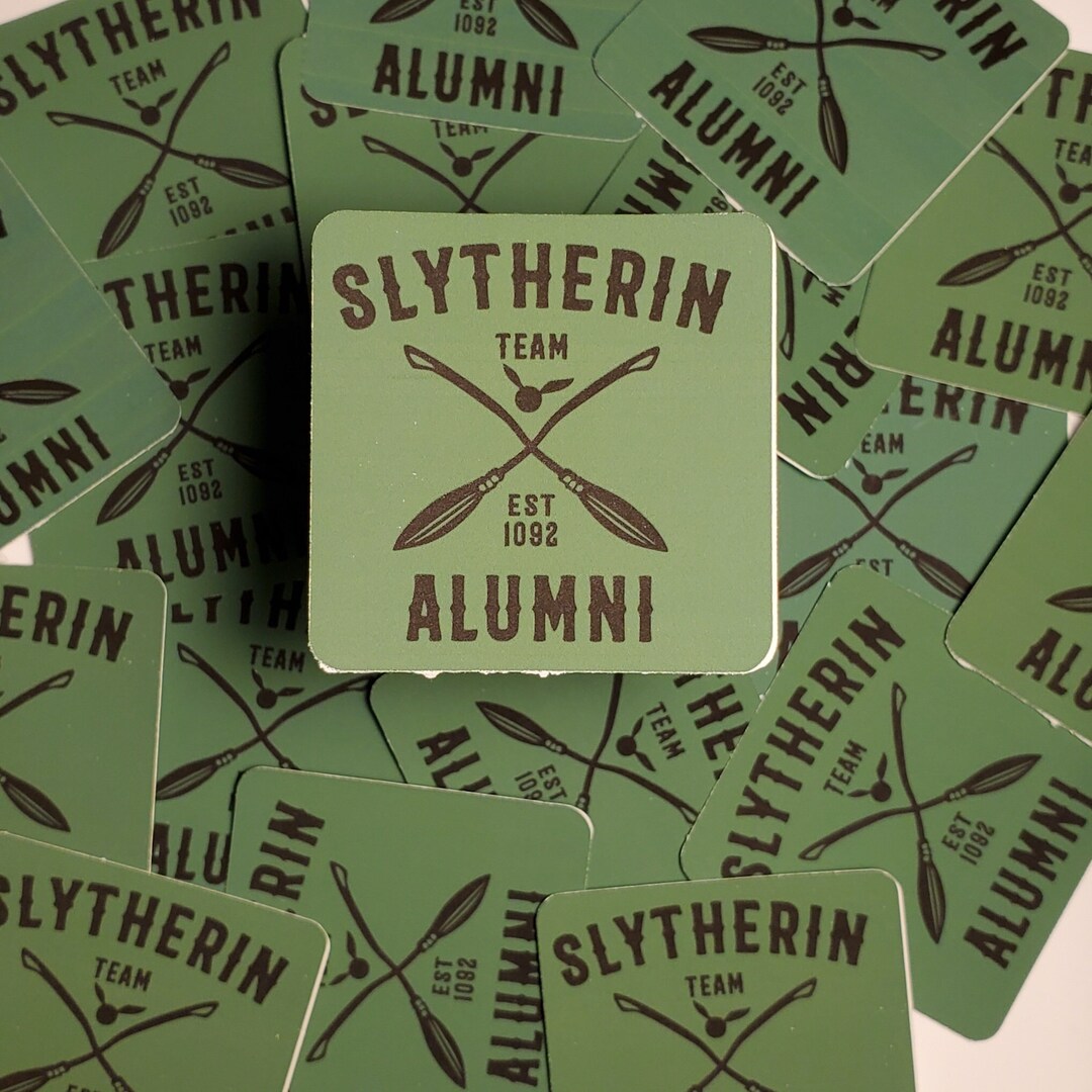 Hogwarts Alumni Sticker All Houses - Etsy