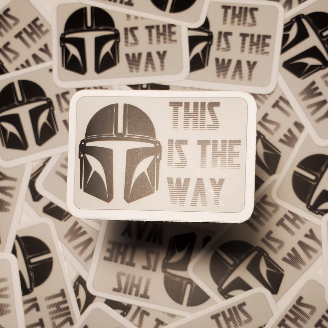 This is the Way Sticker - Etsy