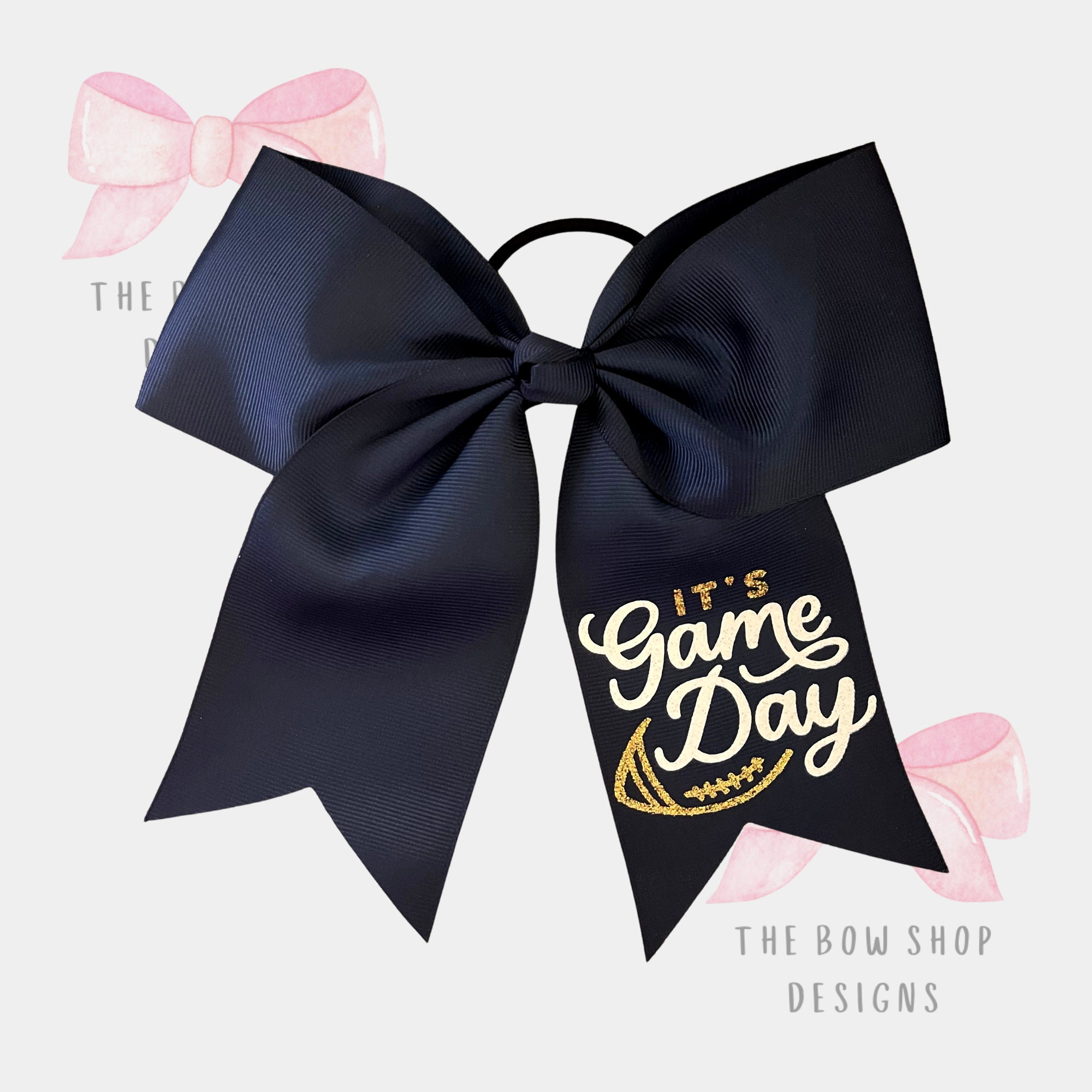Its Game Day Custom Big Cheer Team Bows 8 Ribbon W - Etsy