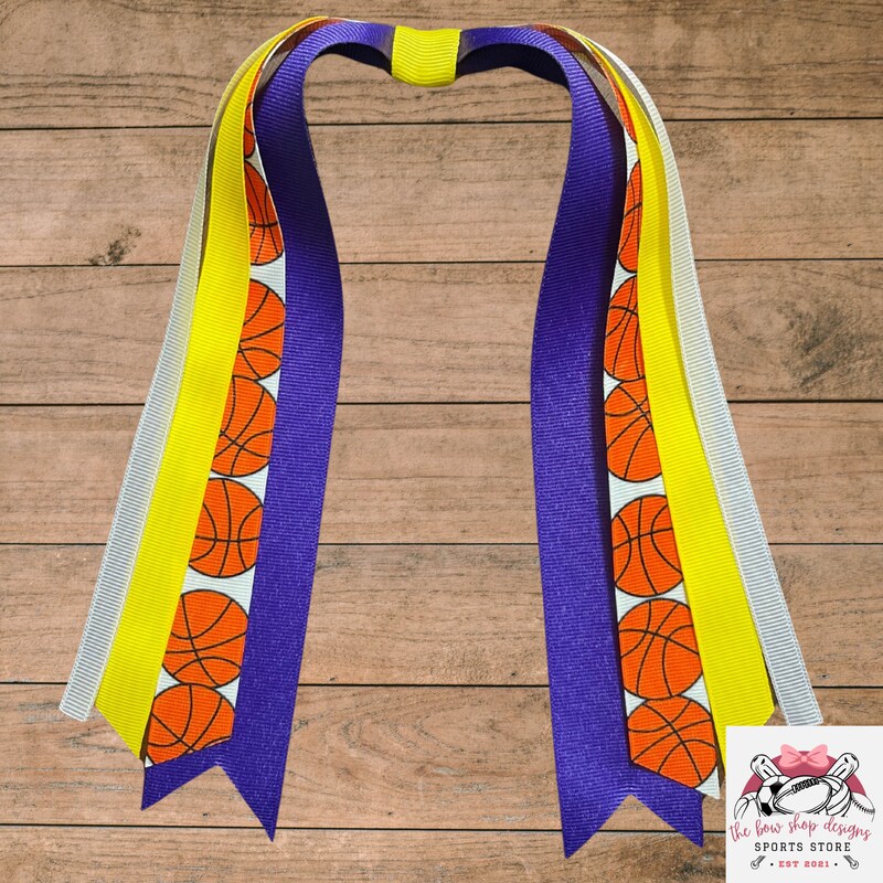 Basketball Ribbon - Etsy