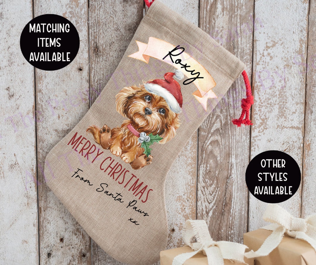 Personalised Cockapoo Pet Stocking Cockapoo Dog Gift - Etsy