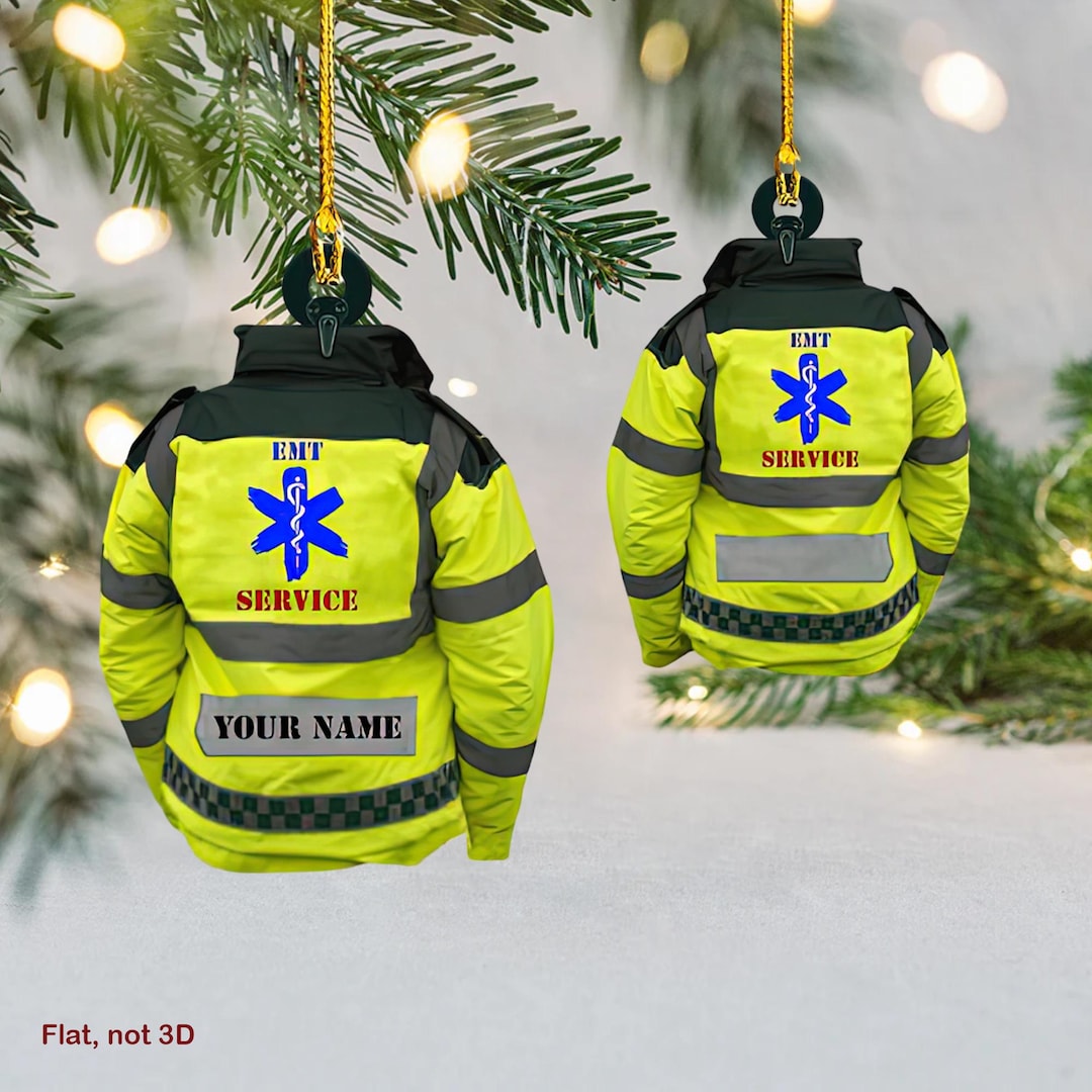 EMT EMS Paramedic Ornament EMT Gift, Emergency Medical Technician Emt ...