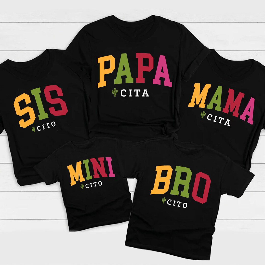 Family Fiesta Matching Shirts, Fiesta Squad Shirt, Cinco De Mayo Shirt ...