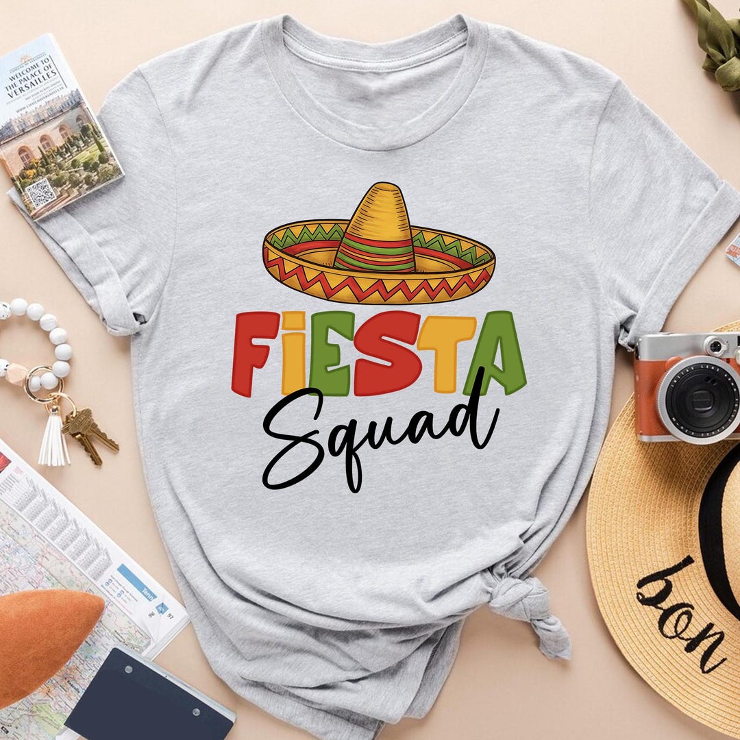 Fiesta Squad Matching Shirts, Mexico Bachelorette Shirts, Bachelorette ...