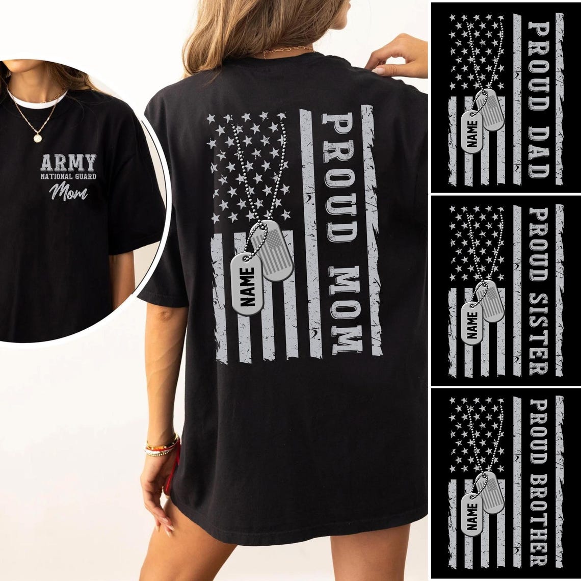Army National Guard Mom Shirts, Army National Guard Dad, Army National ...