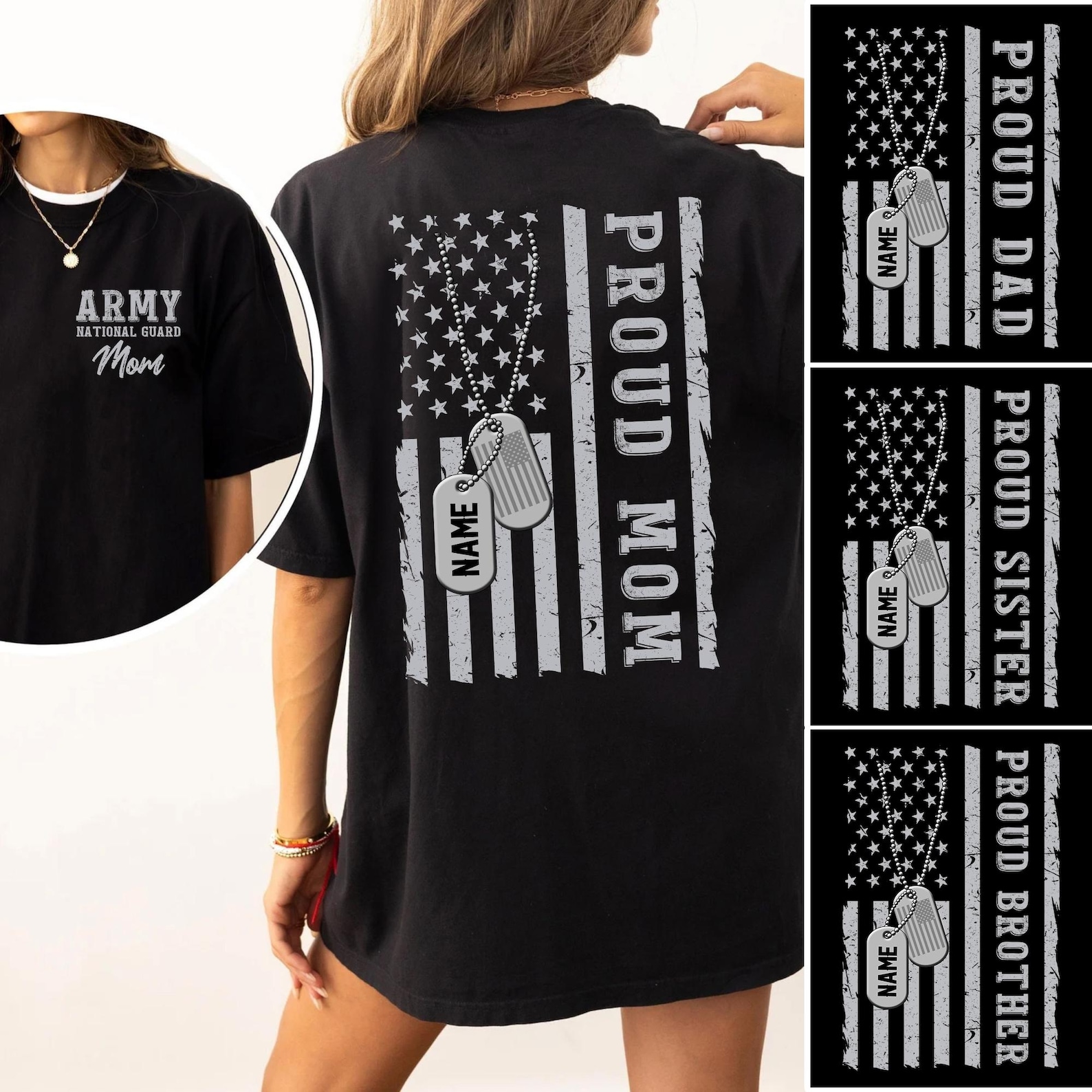 Army National Guard Mom Shirts, Army National Guard Dad, Army National ...