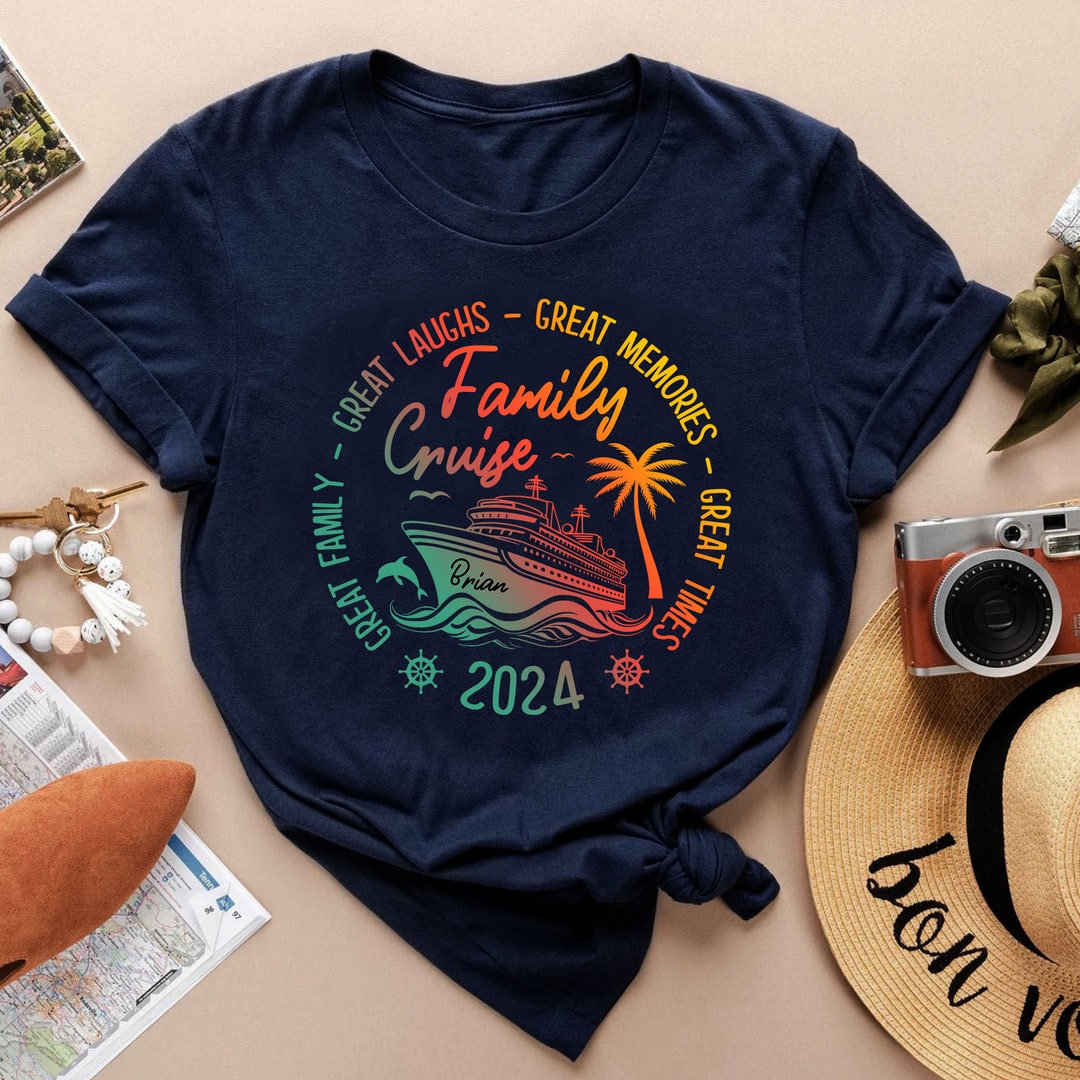 Custom Family Cruising Tshirt, Matching Family Cruise Tshirt ...