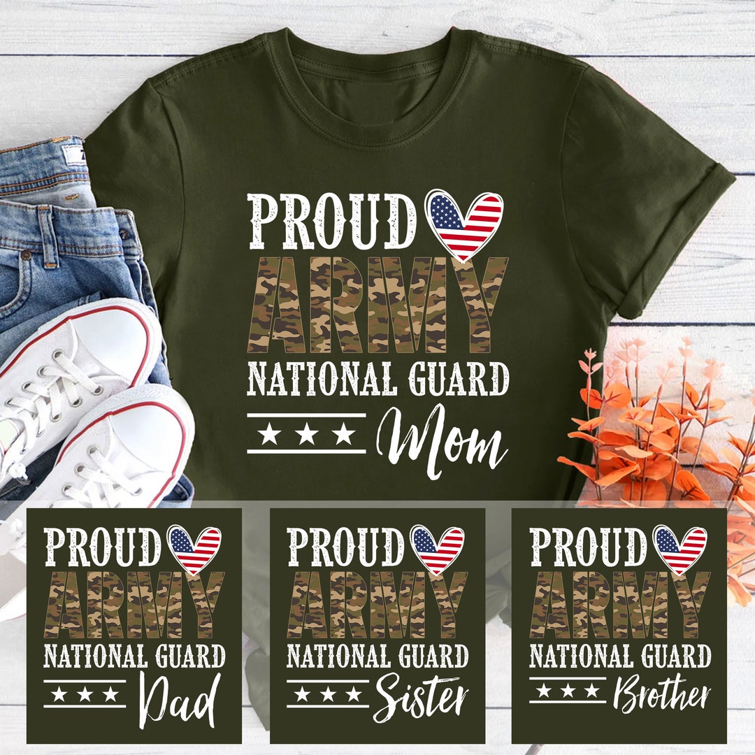 Military Army National Guard Family Mom Dad Sister Brother Wife Grandma ...