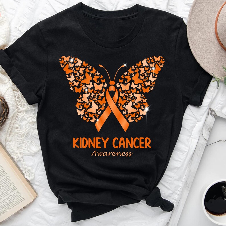 Kidney Cancer Support Shirt, Kidney Cancer Awareness T-shirt, Kidney ...