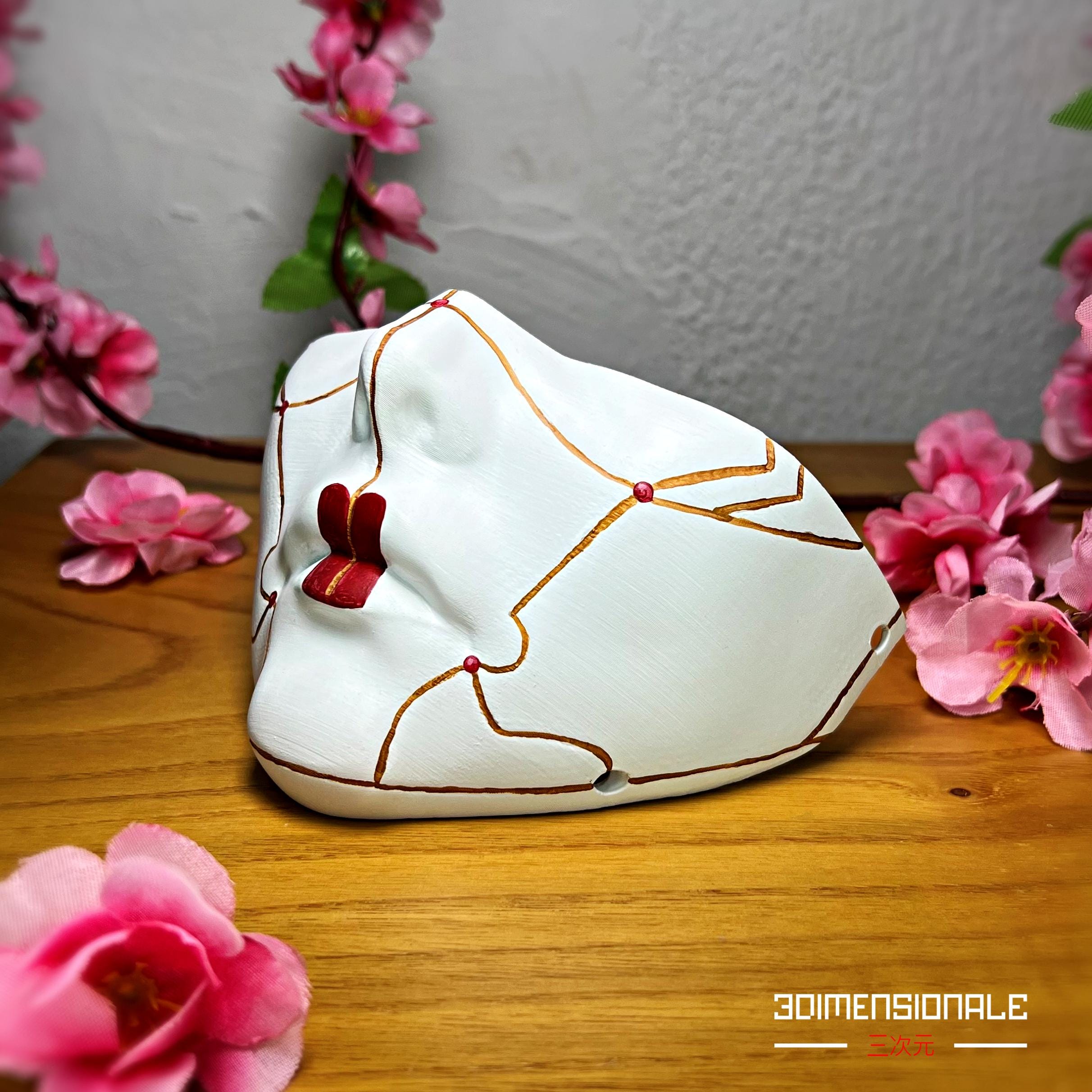 Robot Doll Half Mask – Cyborg Girl Face Mask for Cosplay, Sci-fi Horror ...