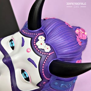 Wall Decor Hannya Chunari, Hanging Head, Girl Mask, Japanese ...