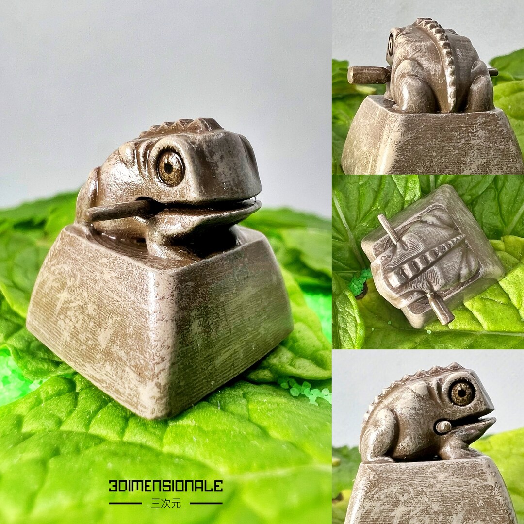 Frog Keycap for Cherry MX Keyboard, Tree Frog Keycap, Wood Frog Keycap ...