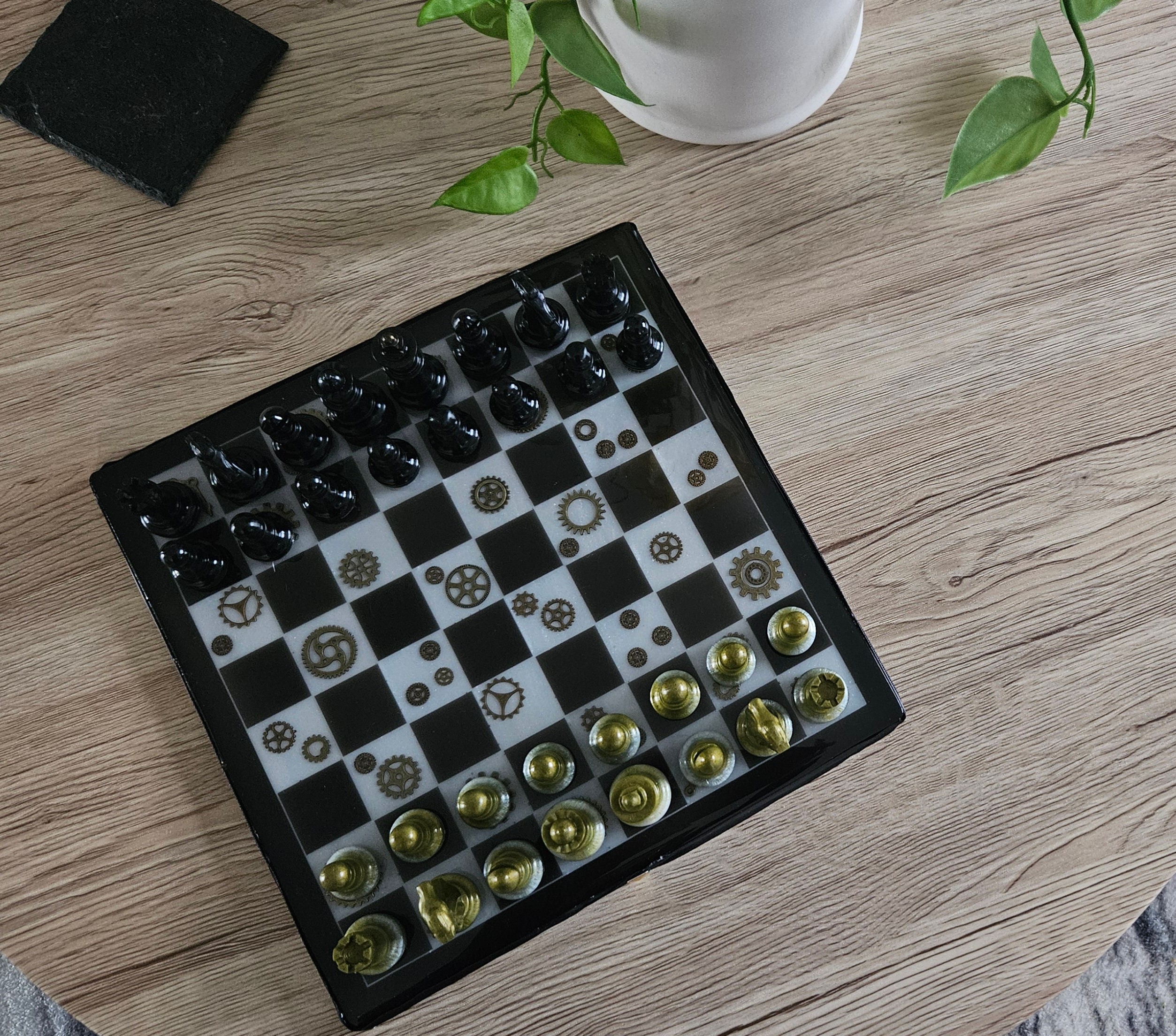 Steampunk Chess/checker Board - Etsy