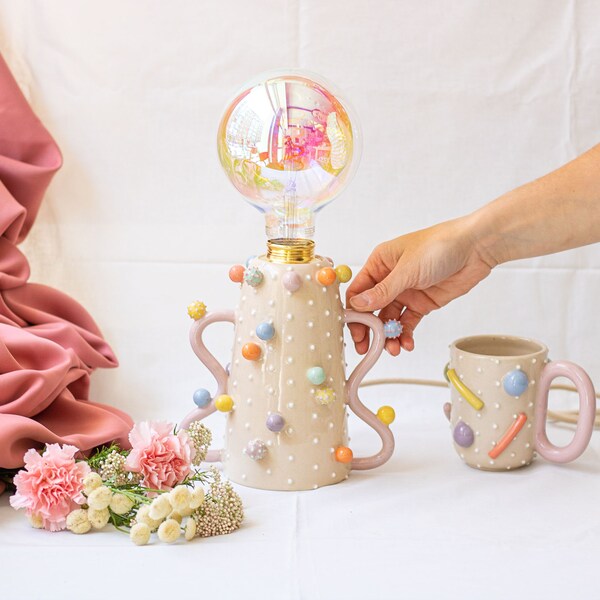 Handmade Table Lamp - Etsy