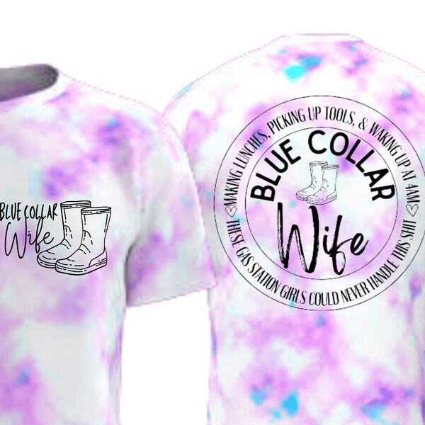 Blue Collar Dollars Svg - Etsy