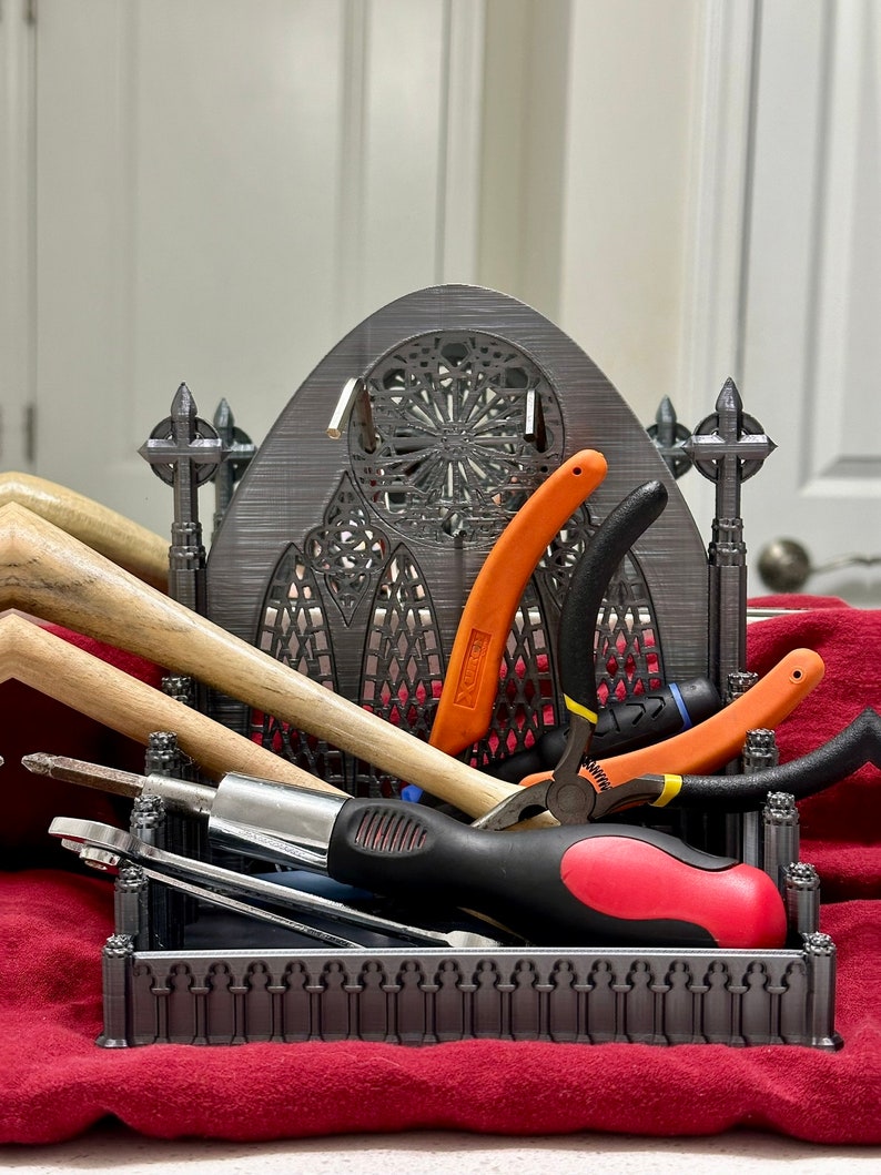 Gothic Cathedral Trinket Tray 3D Printing File - Etsy