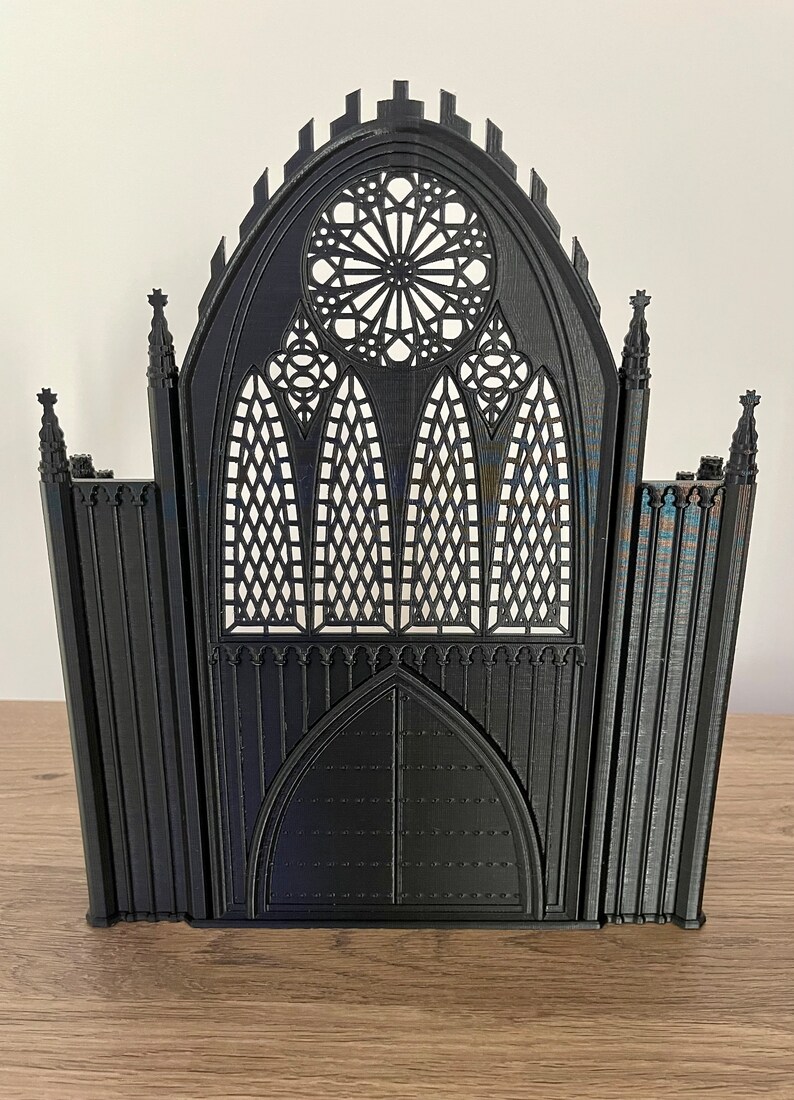Gothic Cathedral Necklace Display 3D Printing Stls non-commercial - Etsy