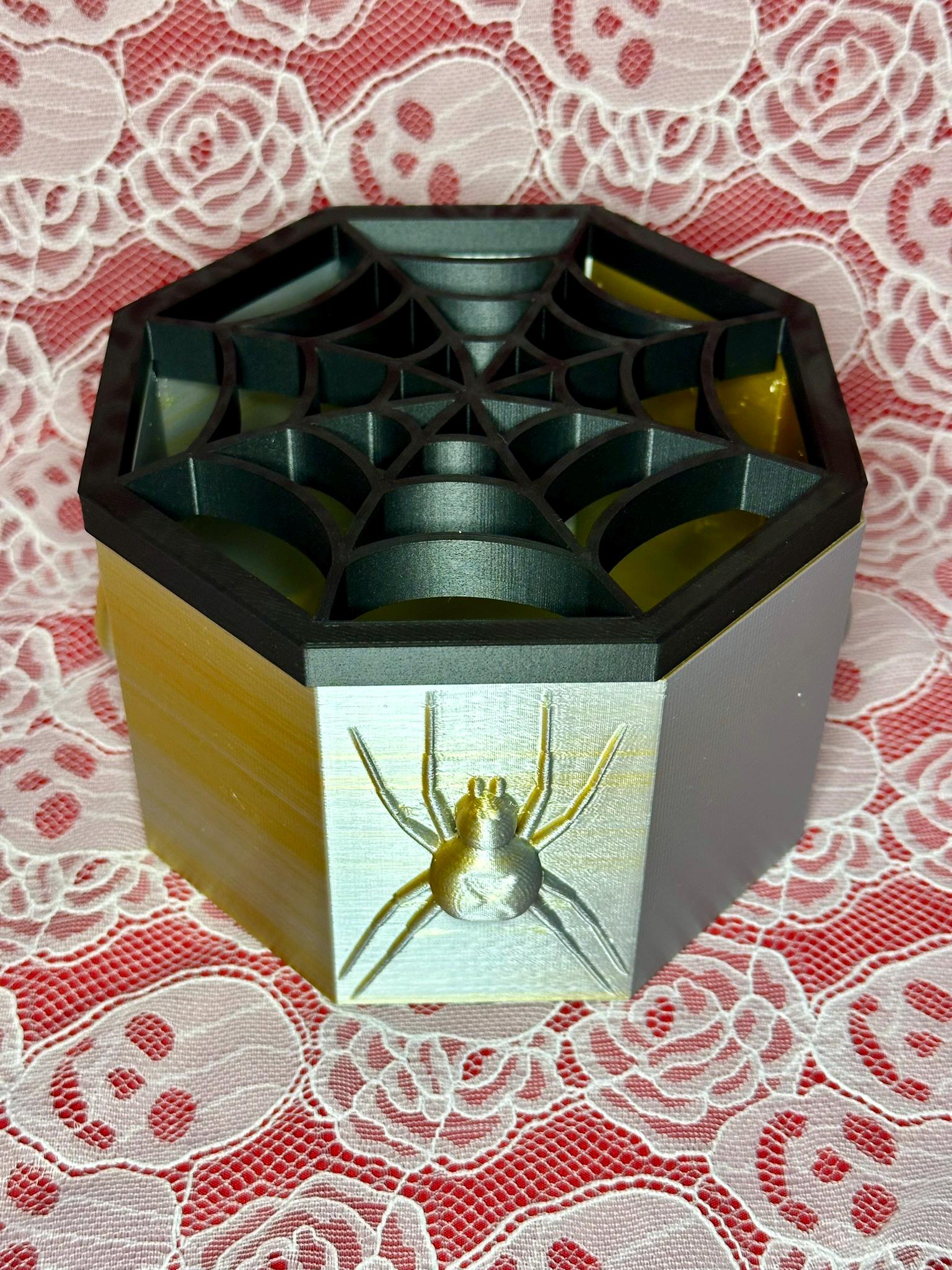 Spider Trinket Box 3D Print Files - Etsy