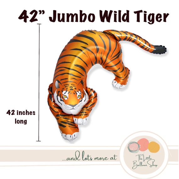 40 Jungle Safari Tiger Balloon Safari Party Decorations | Etsy