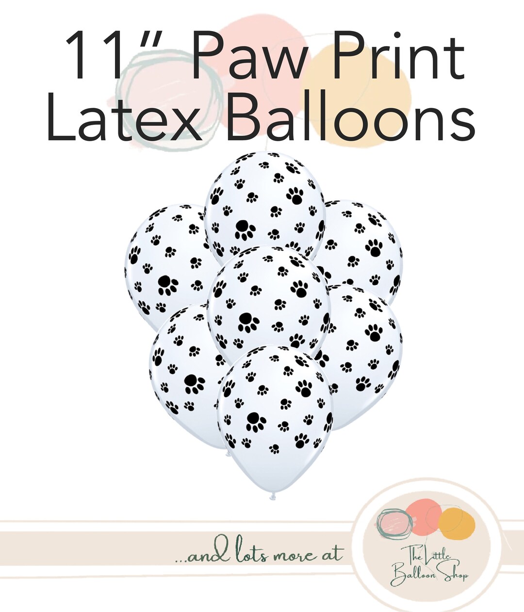 Dog Birthday Decorations, Dog Pawty,paw Balloon Garland, Puppy Party ...