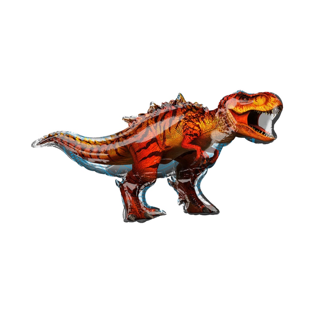 Jumbo T Rex Balloon, Jumbo Dinosaur Theme Birthday, T-rex, Three Rex ...