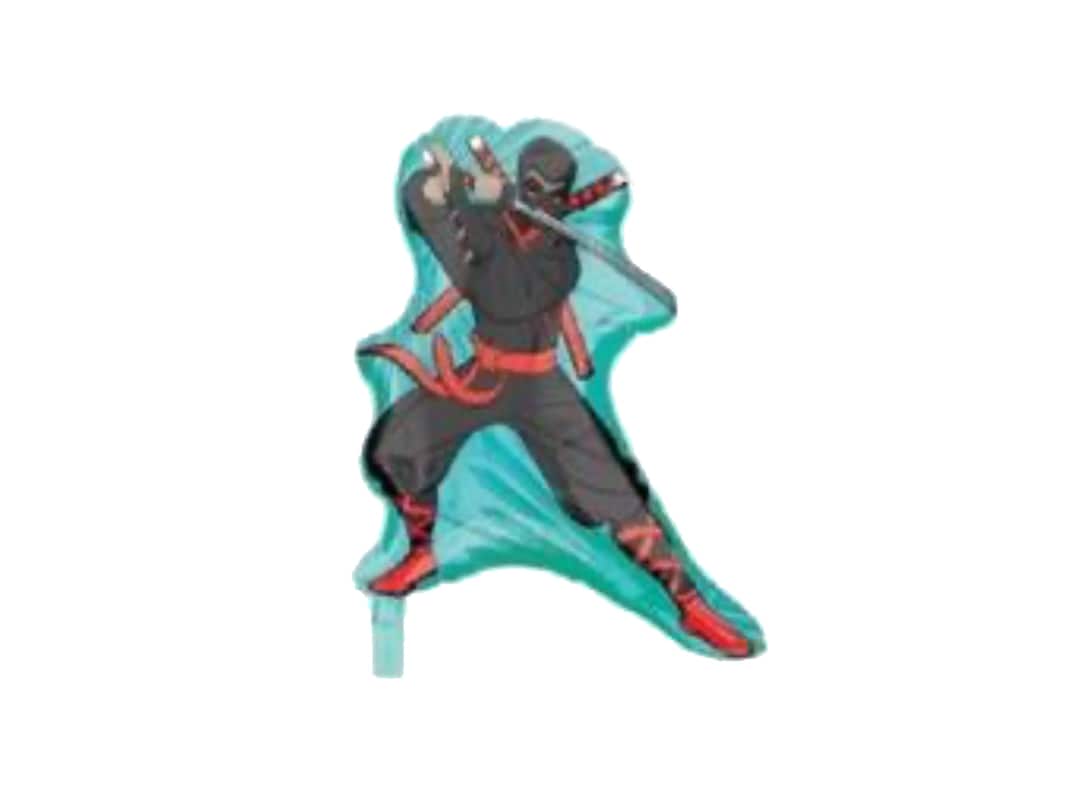 Ninja Balloons, Ninja Birthday Party, Ninja Party Supplies, Ninja Party ...