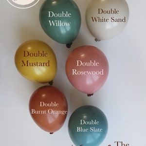 BOHO Double Stuffed Balloons, Biodegradable Balloons, DIY Balloon ...