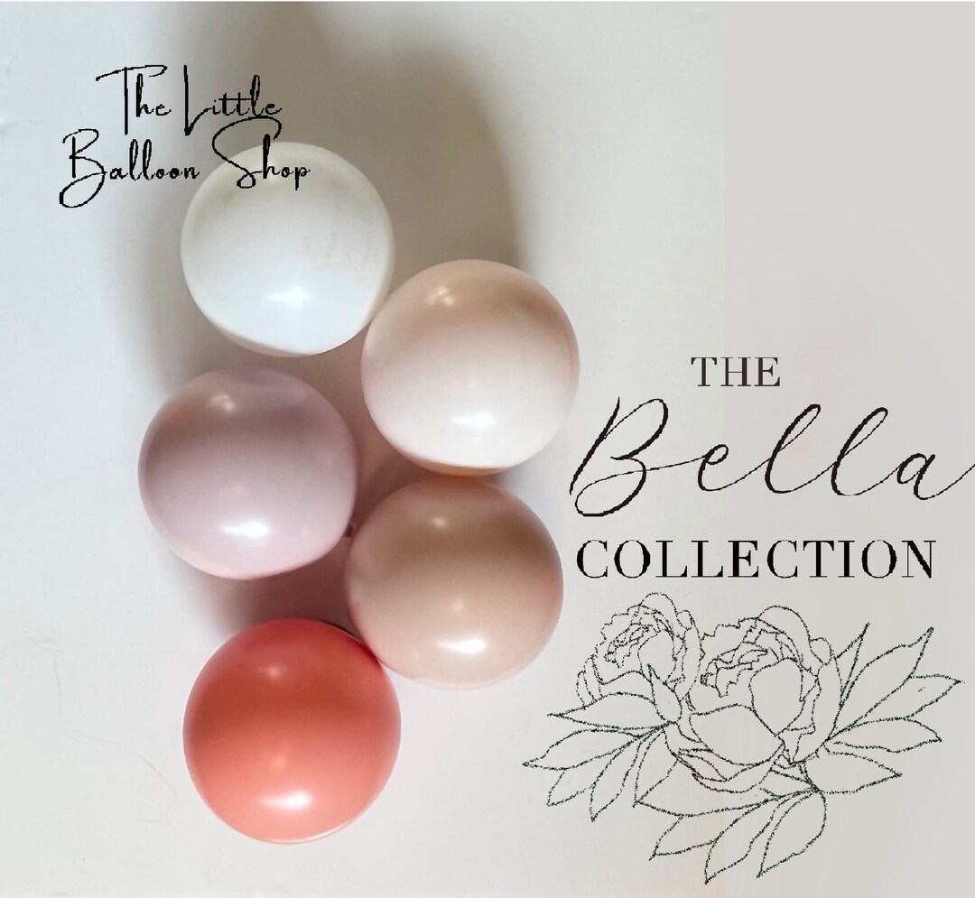 Boho Pink Decor, the Bella Collection, Double Stuffed Balloons, DIY ...