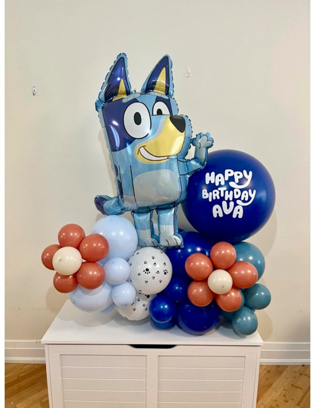 Personalized Bluey Balloon Garland, Bluey and Bingo Balloons, Bluey ...