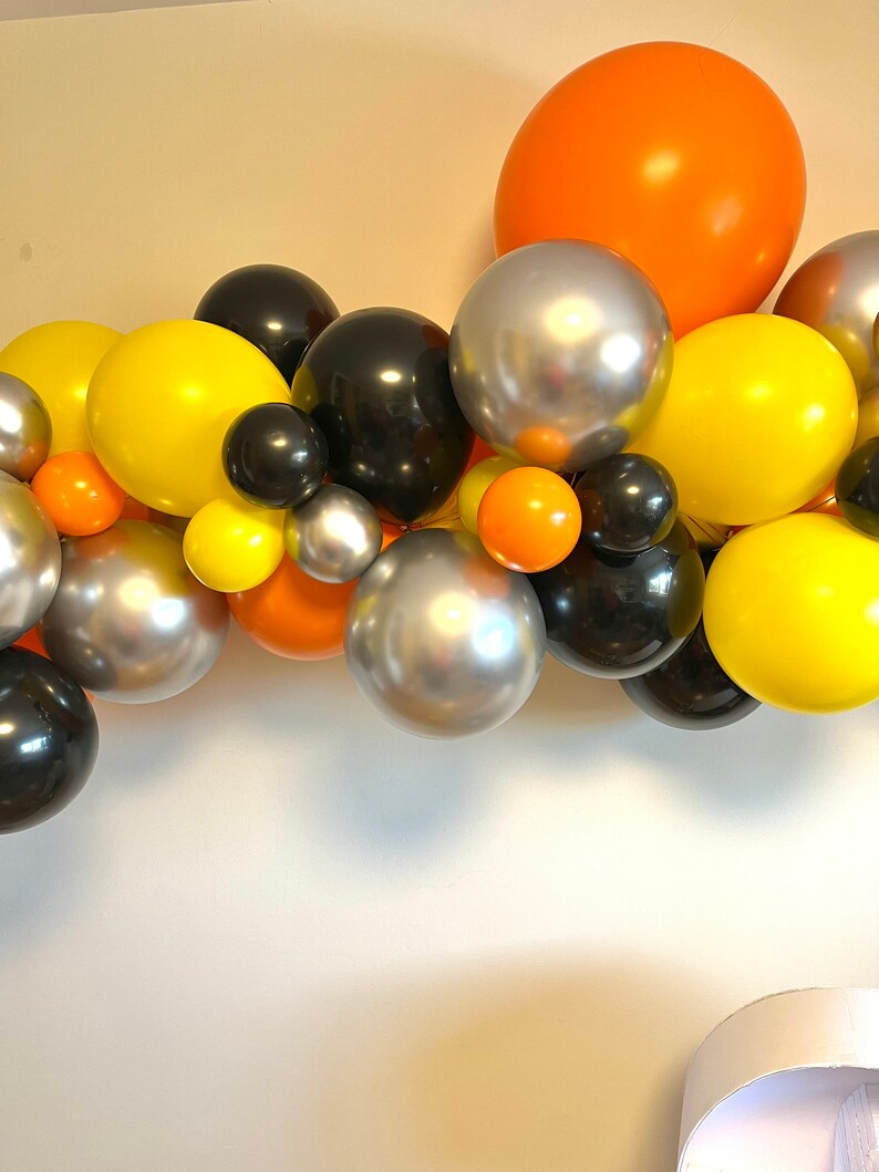 DIY Construction Balloon Garland Kit Construction Themed - Etsy